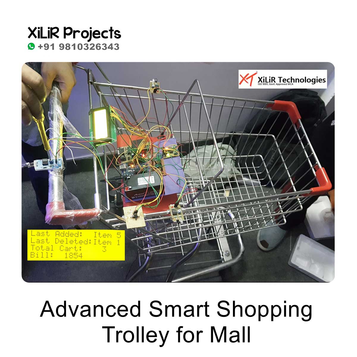Advanced Smart Shopping Trolley for Mall - M.Tech B.Tech Engineering ...