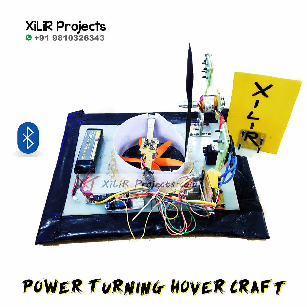 Android Controlled Power Turning Hover Craft - M.Tech B.Tech ...