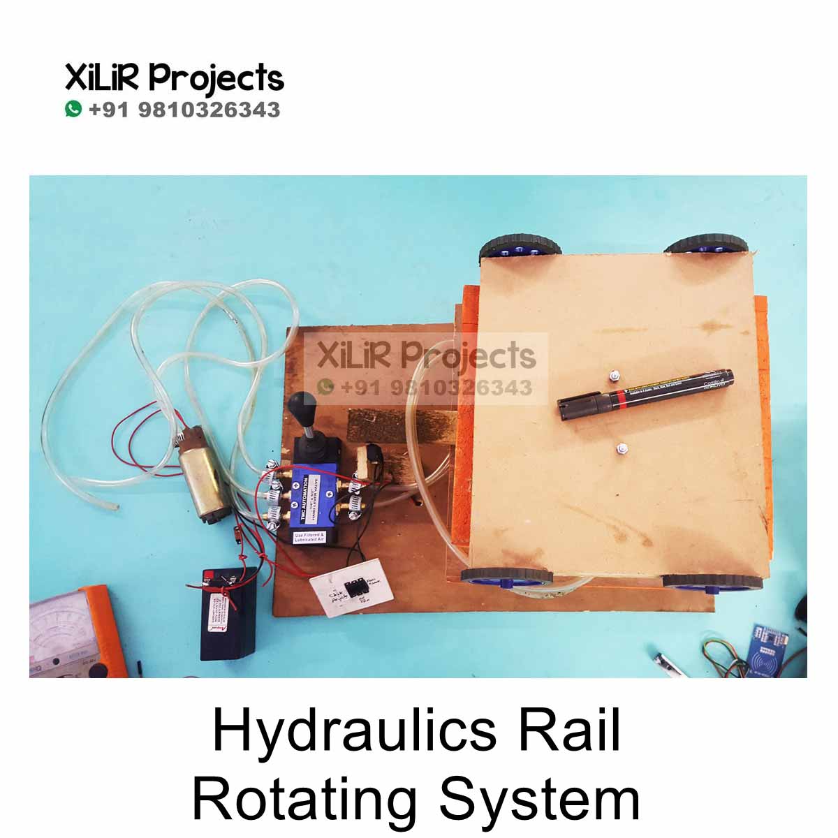 Hydraulics Rail Rotating System - M.Tech B.Tech Engineering Projects ...
