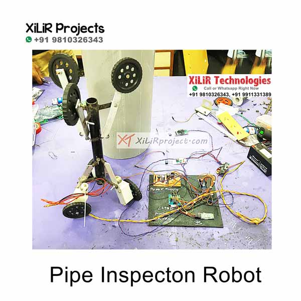 Pipe Inspection Robot - M.Tech B.Tech Engineering Projects Thesis ...