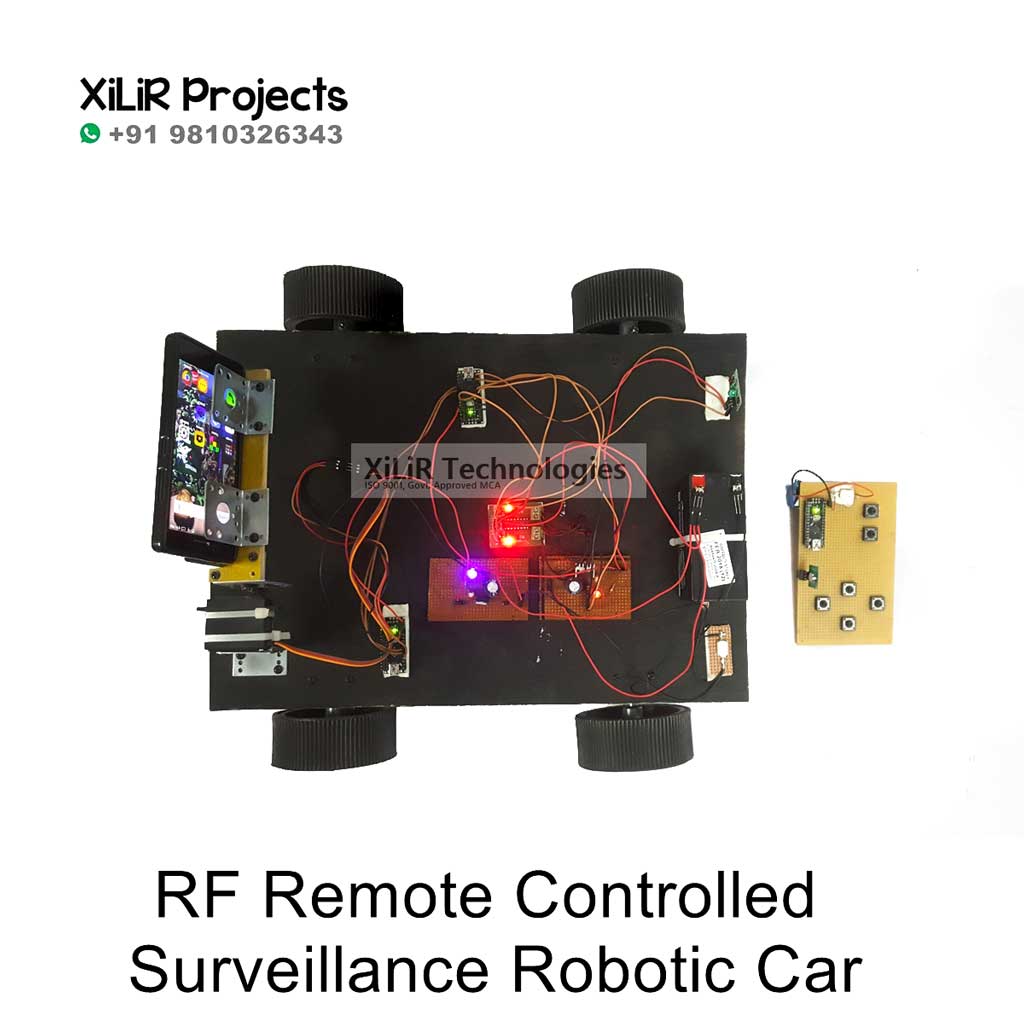 RF Remote Controlled Surveillance Robotic Car - M.Tech B.Tech ...