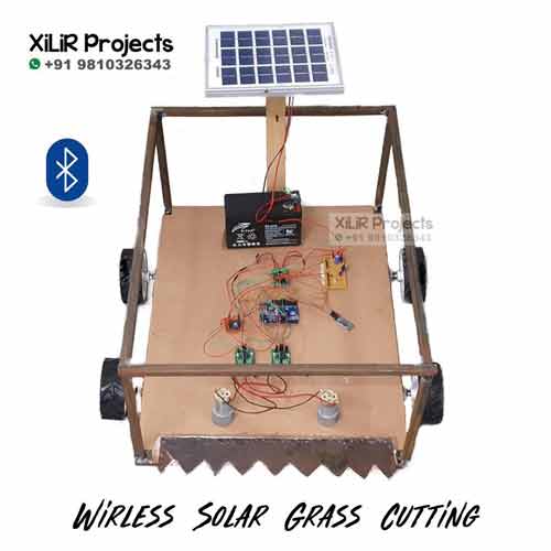 Wirless Solar Grass Cutter - M.Tech B.Tech Engineering Projects Thesis ...