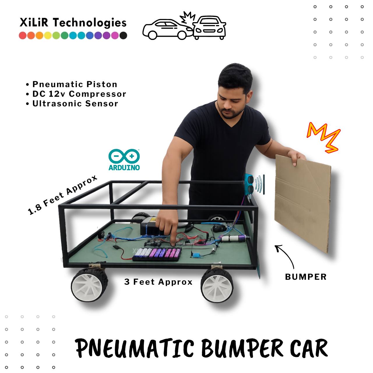 Advanced Pneumatic Bumper CAR - M.Tech B.Tech Engineering Projects ...
