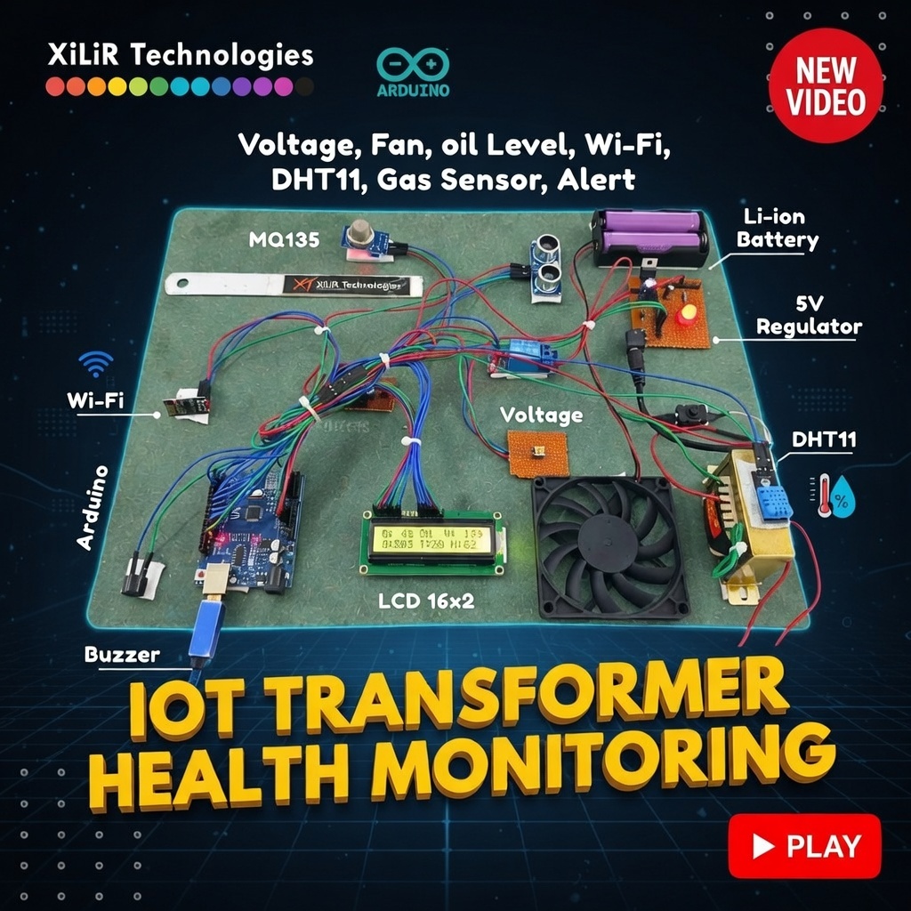 IoT & AI based Transformer Health Monitoring System - M.Tech B.Tech ...