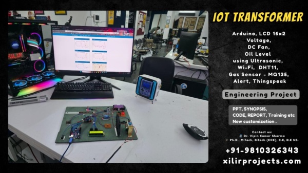 IoT & AI based Transformer Health Monitoring System - M.Tech B.Tech ...