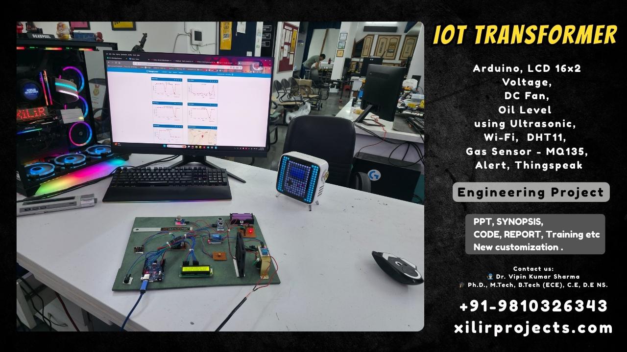 IoT & AI based Transformer Health Monitoring System - M.Tech B.Tech ...