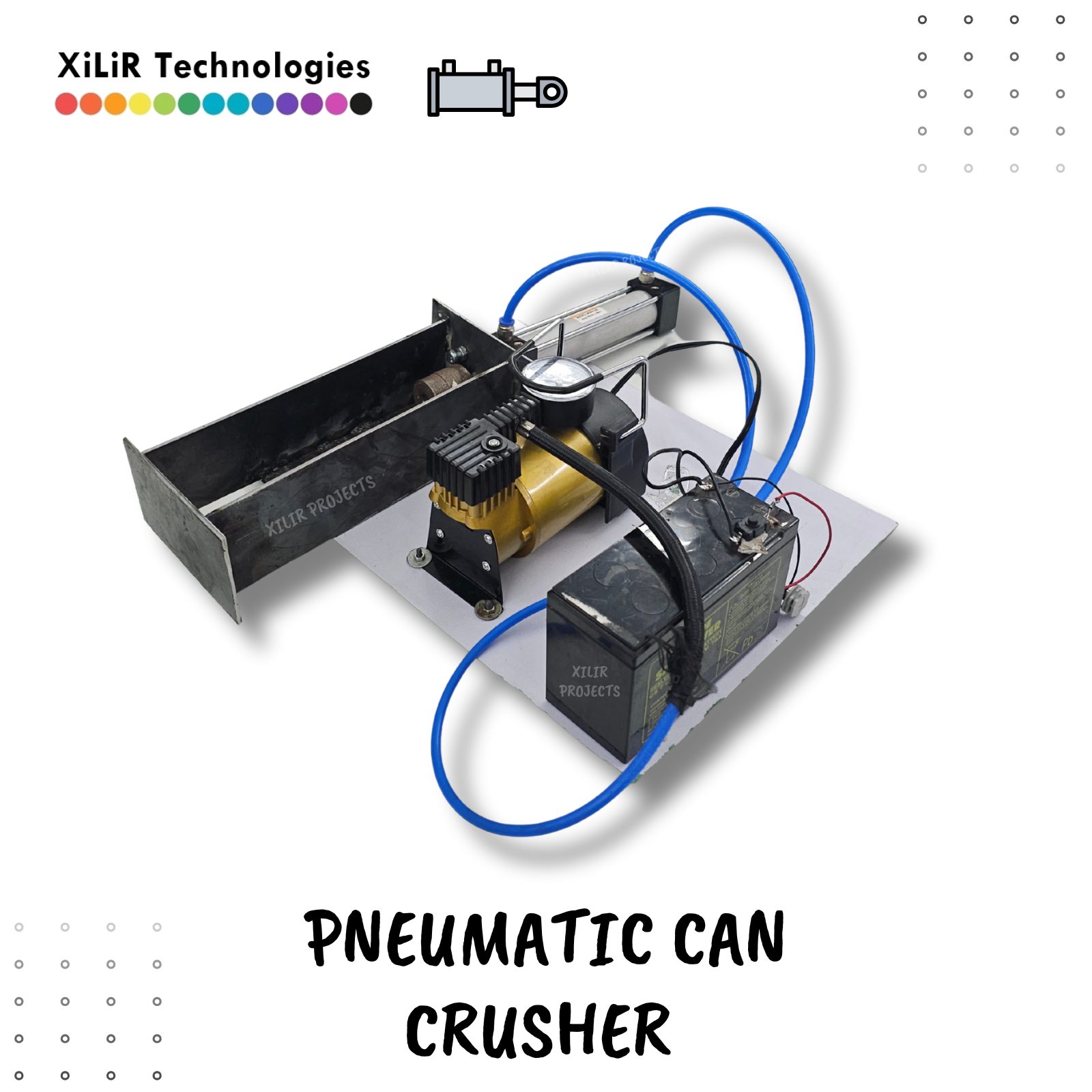 Pneumatic Can Crusher - M.Tech B.Tech Engineering Projects Thesis ...
