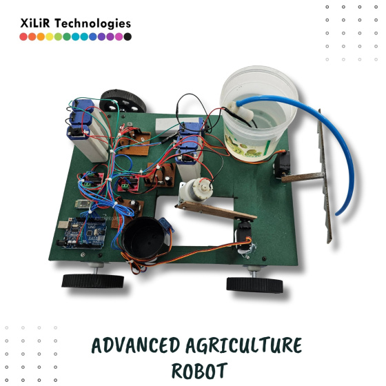 Smart Agriculture Robot using Arduino | Engineering Project | Award Winning