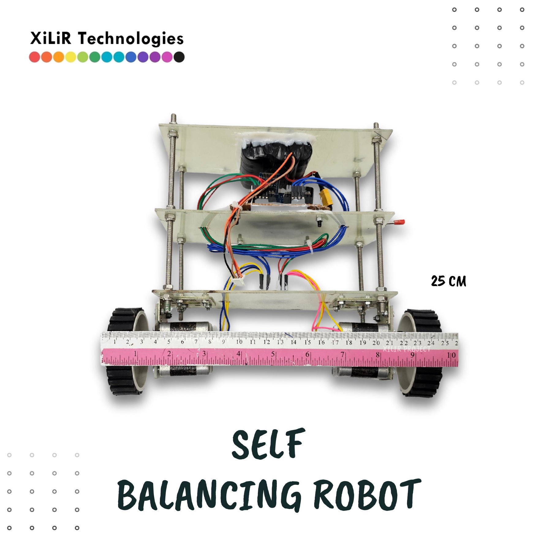 Advanced Self Balancing Robot using Joystick and PID control tuning - M ...