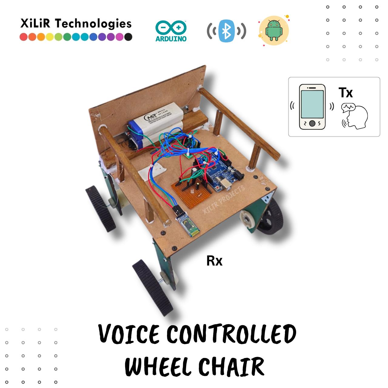 Voice Controlled Wheelchair using Arduino & Bluetooth - M.Tech B.Tech ...