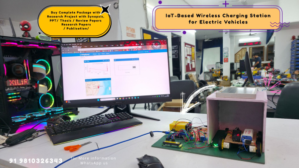 IOT based Wireless Charging Station for Electric Vehicles | Buy