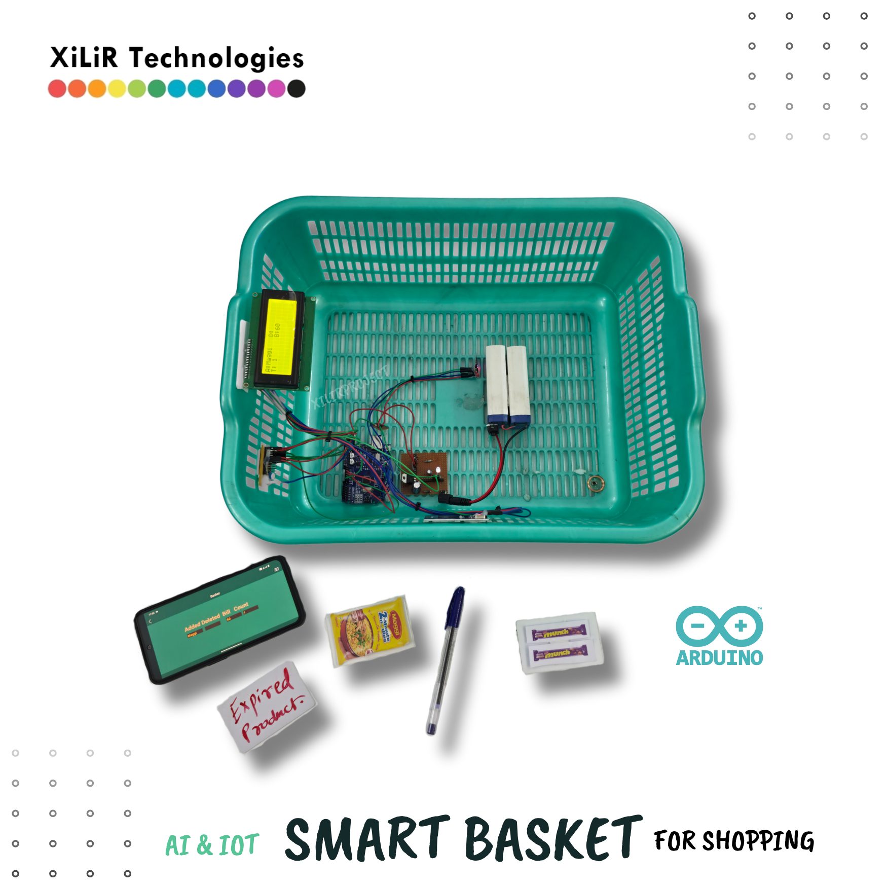 IoT & AI based Smart Shopping Basket using Arduino and RFID